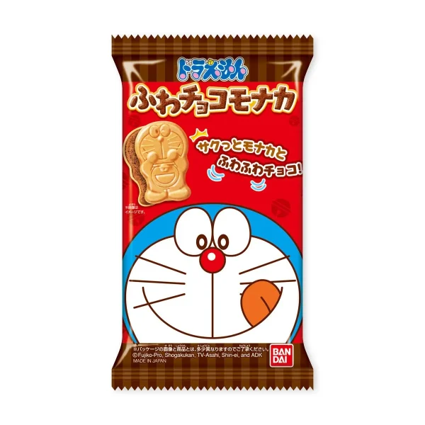 Bandai Doraemon Fluffy Chocolate Monaka 23g - Gastronomía Española ...